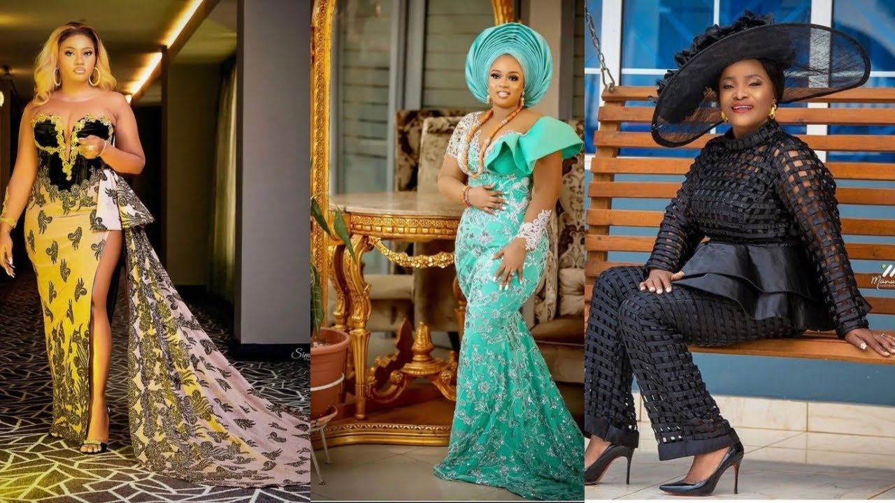 New Collections of African Lace Styles For Ladies |Asoebi Styles ...