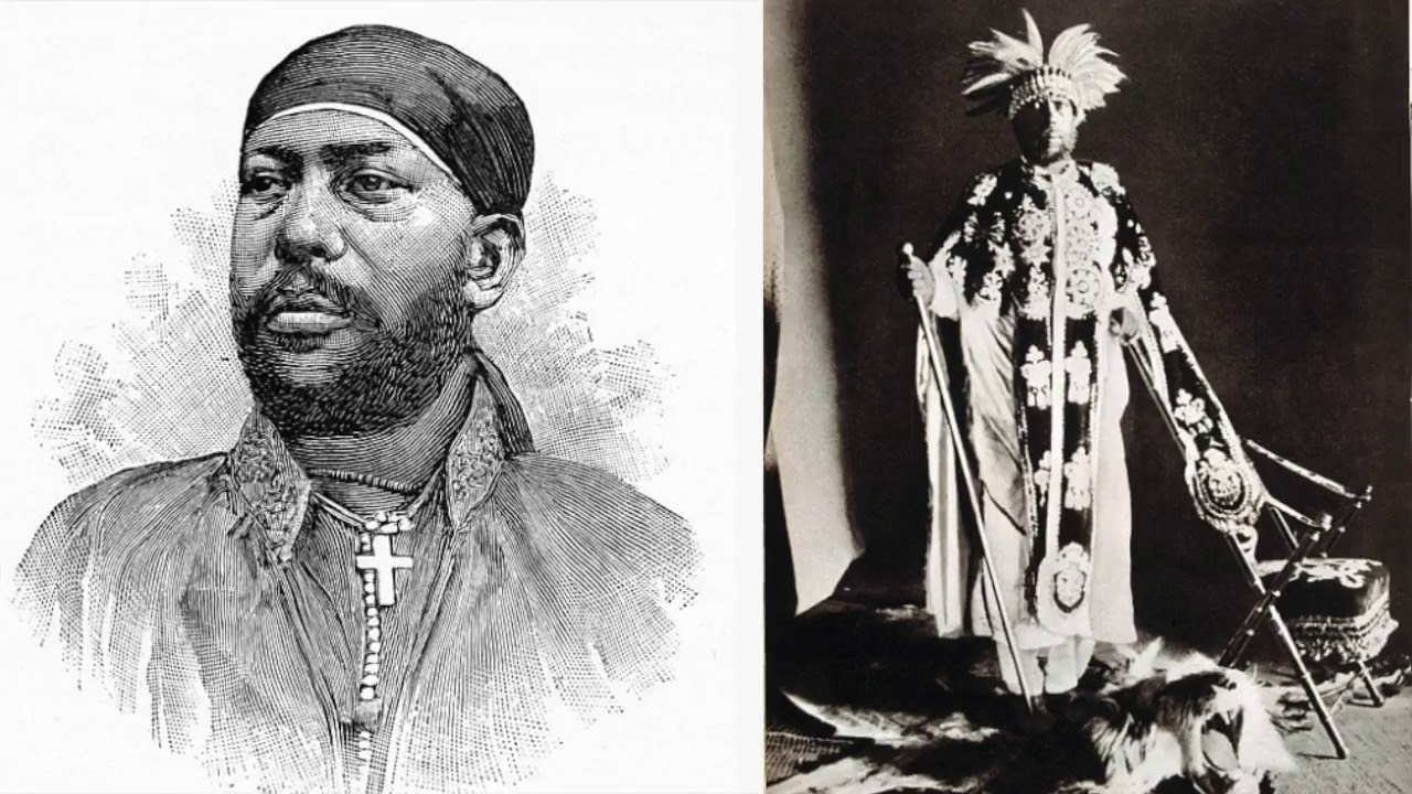 Menelik history in Amharic, Ethiopia - YouTube