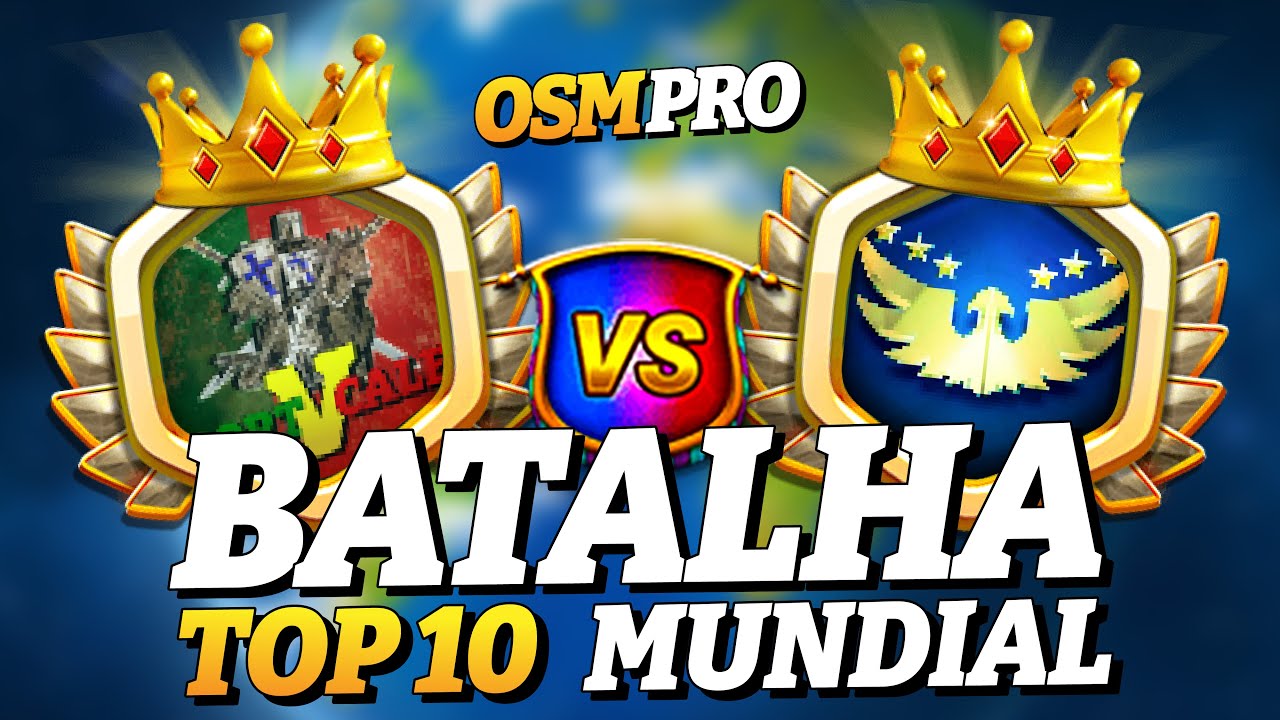 BATALHA de grupos no TOP 10 MUNDIAL | OSM PRO - YouTube