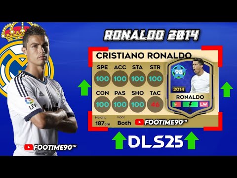 Ronaldo Upgrade To 98 In DLS 25 | Dream League Soccer 2025 - YouTube