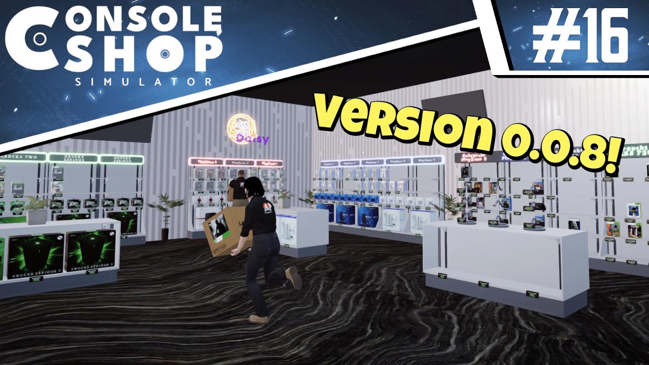 Console Shop Simulator 🎮 | Early Access #16 - Version 0.0.8f2! - YouTube