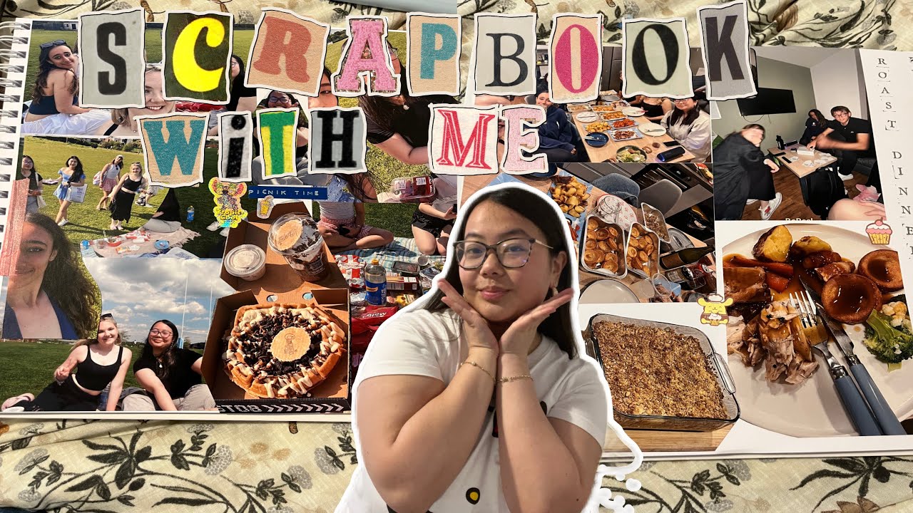 Scrapbook with me 2024 (Uni edition) - YouTube