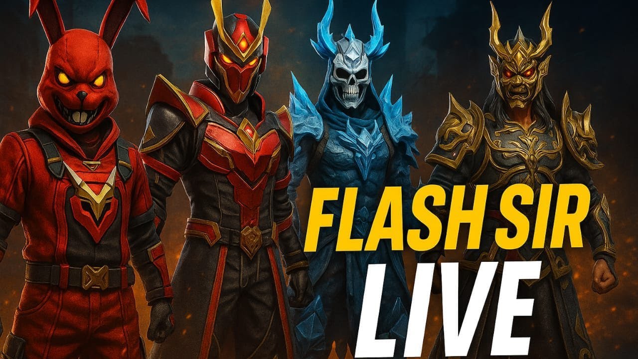 😲FLASH SIR IS LIVE!👀DAILY LIVE #1 മലയാളി STREAMER/CUSTOM/TEAMCODE/ROAD ...