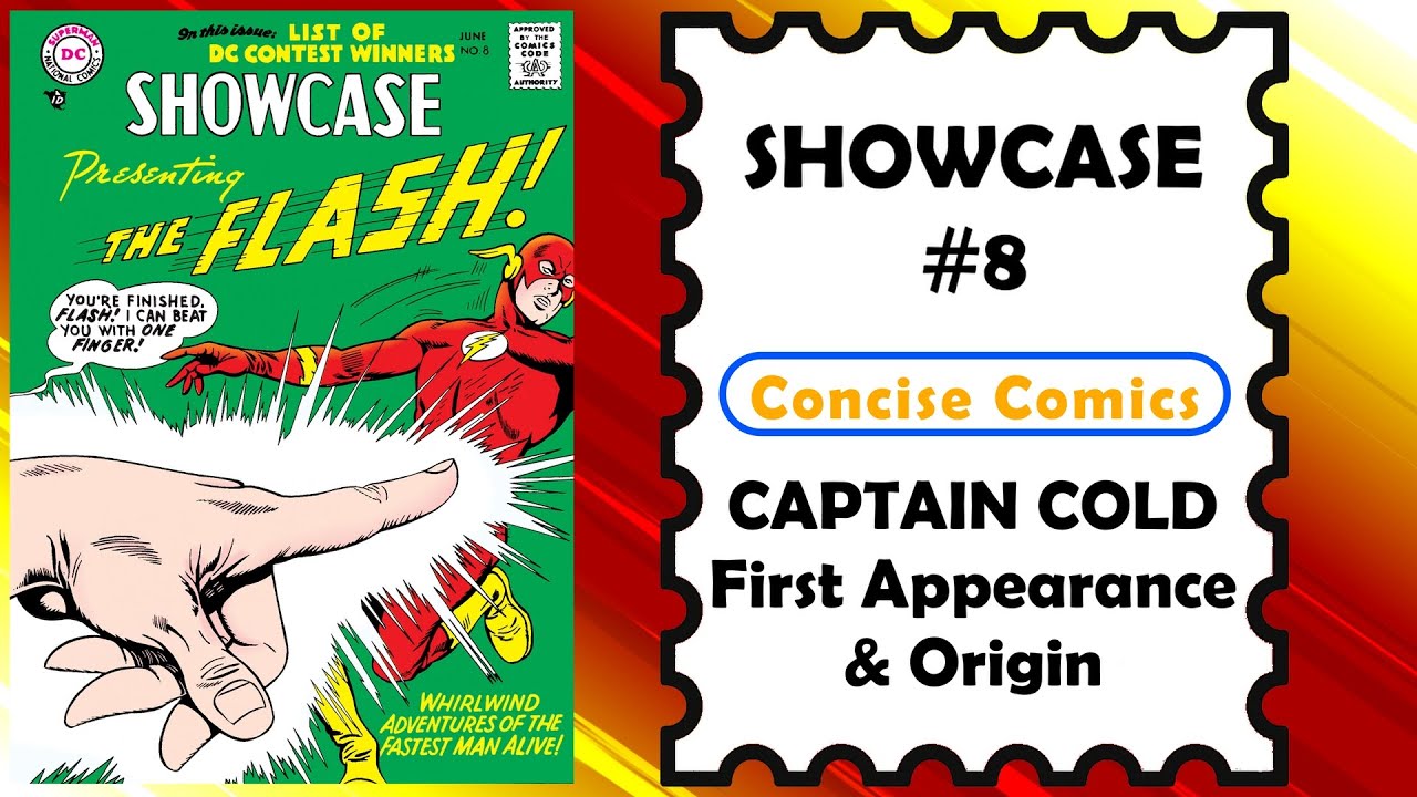 SHOWCASE #8 - First Appearance and Origin of Captain Cold | Flash vs ...