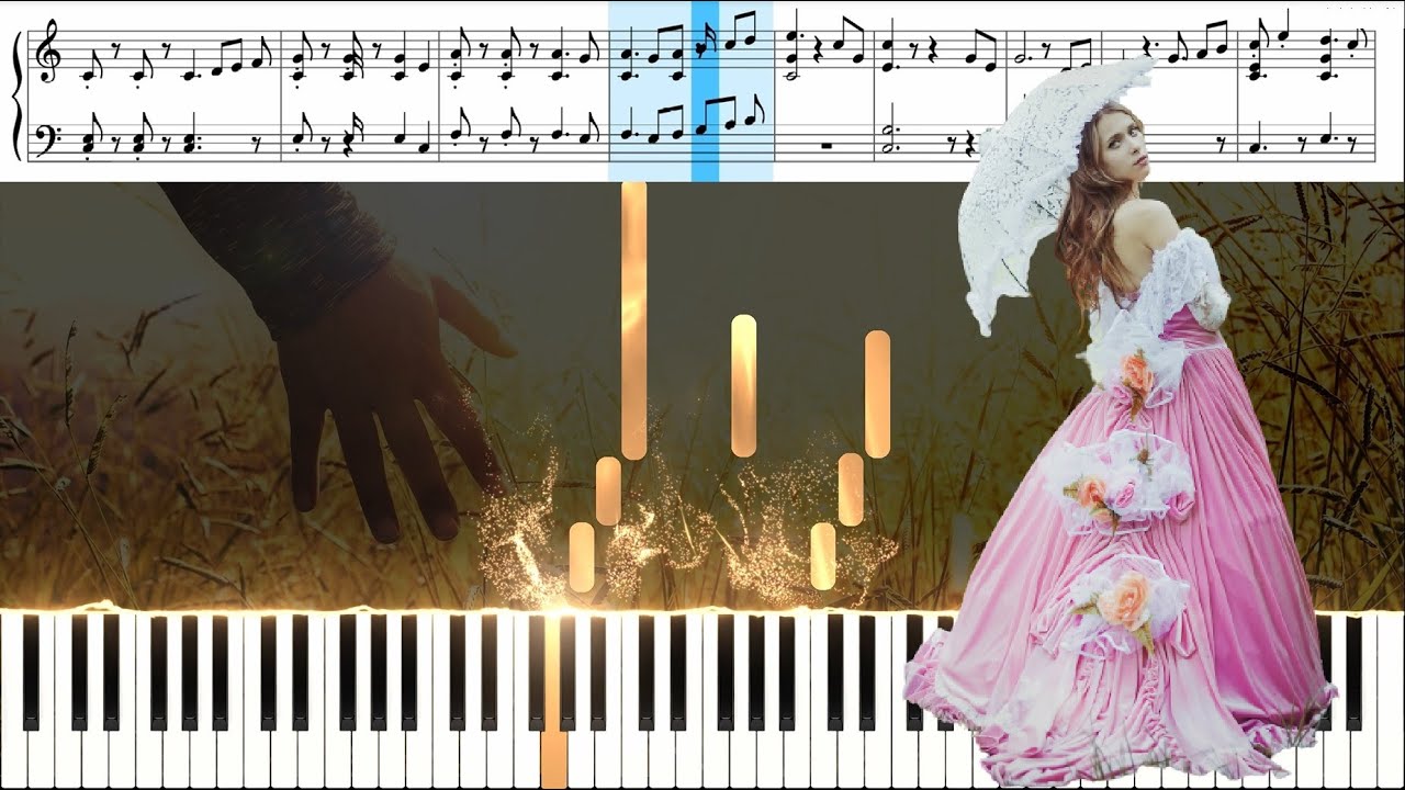 Dixie Land - Daniel Decatur Emmett - [Easy Piano Solo] [Slow Version ...