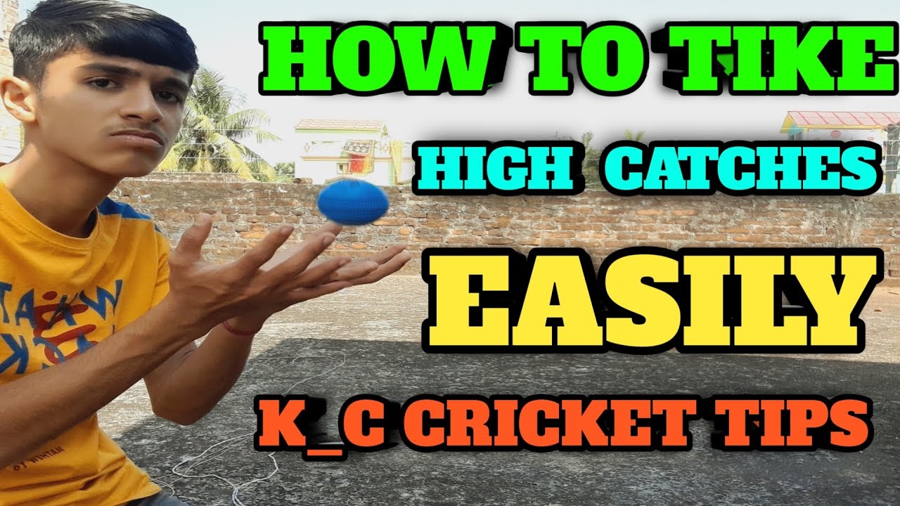 how to take high catches - YouTube
