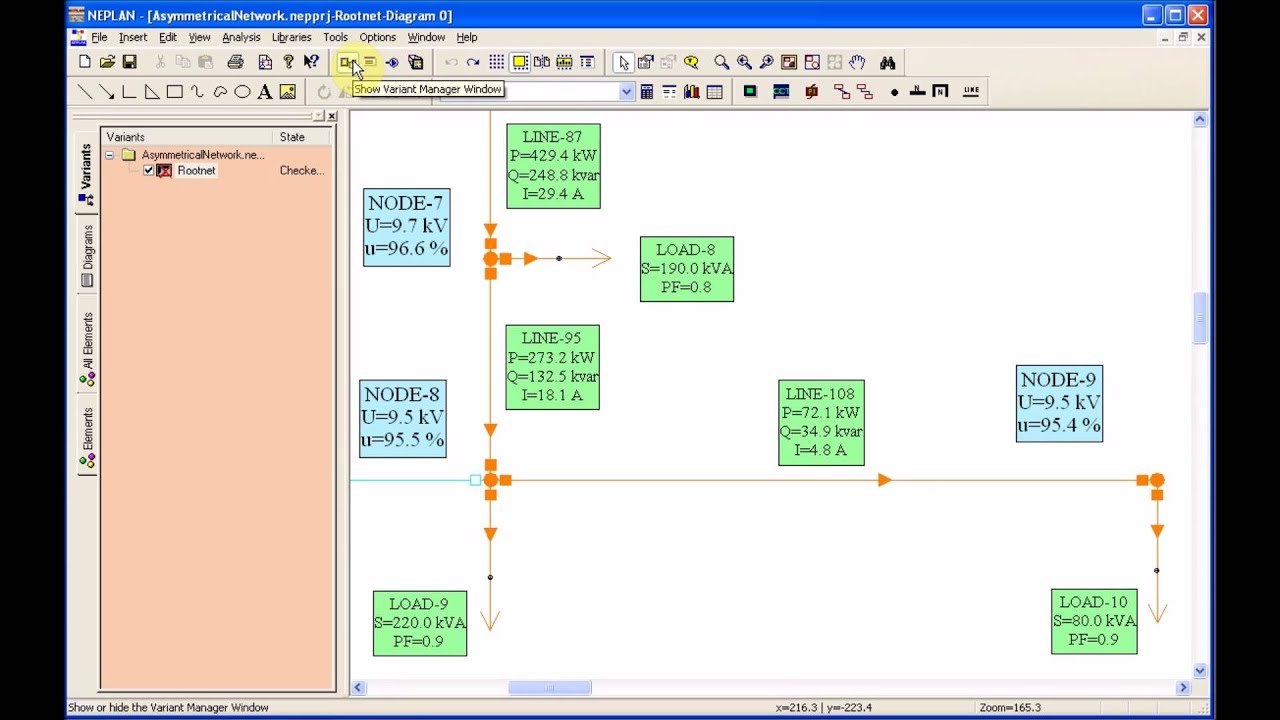 NEPLAN Asymmetrical Networks Part1 - YouTube