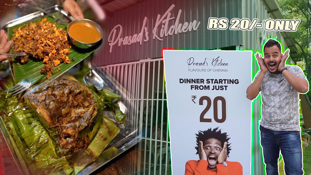 Authentic Chennai Food in Hyderabad | Prasad's Kitchen Starting at Rs20 ...