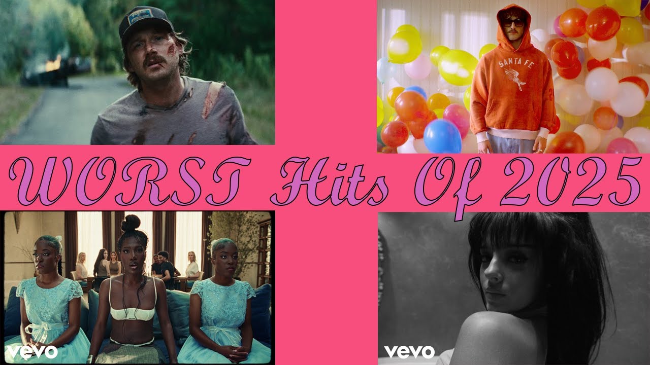 The Top 10 WORST Hit Songs Of 2025 - YouTube