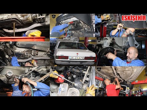 USTALARI ÇILDIRTAN TOFAŞ ŞAHİN! 5 Defa Şanzıman Söküldü!! (Motor Yağ ile Kaplanmış)