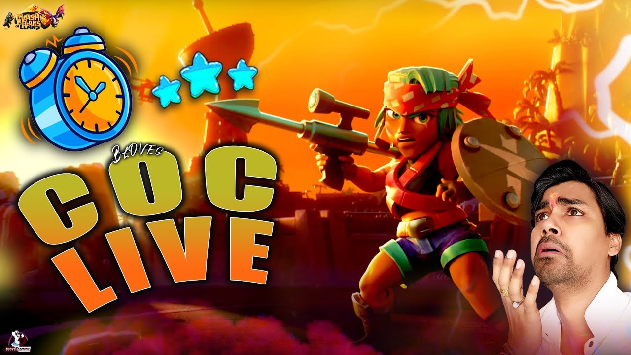 COC LIVE Stream Gameplay | clash of clans Live Base Visiting & Tips in ...