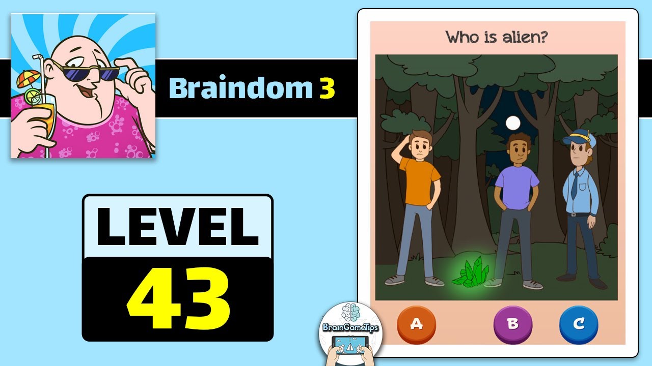 Braindom 3: Smart, Brain Games - Level 100 Answer • Game Solver