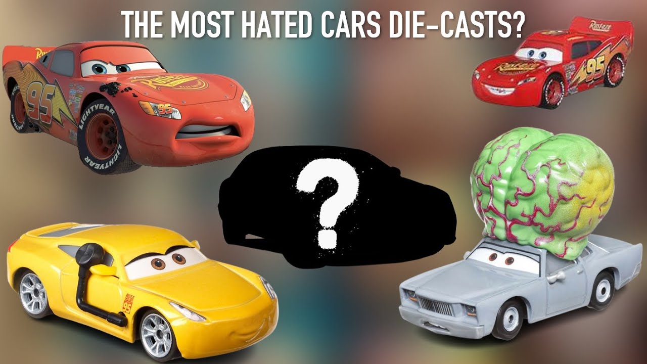 The Most Hated Cars Die-casts | Top 10 Countdown | Mattel Disney/Pixar ...