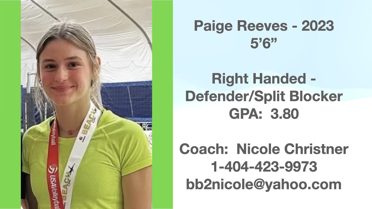 Paige Reeves FULL SET 1 ECC 2022 - YouTube