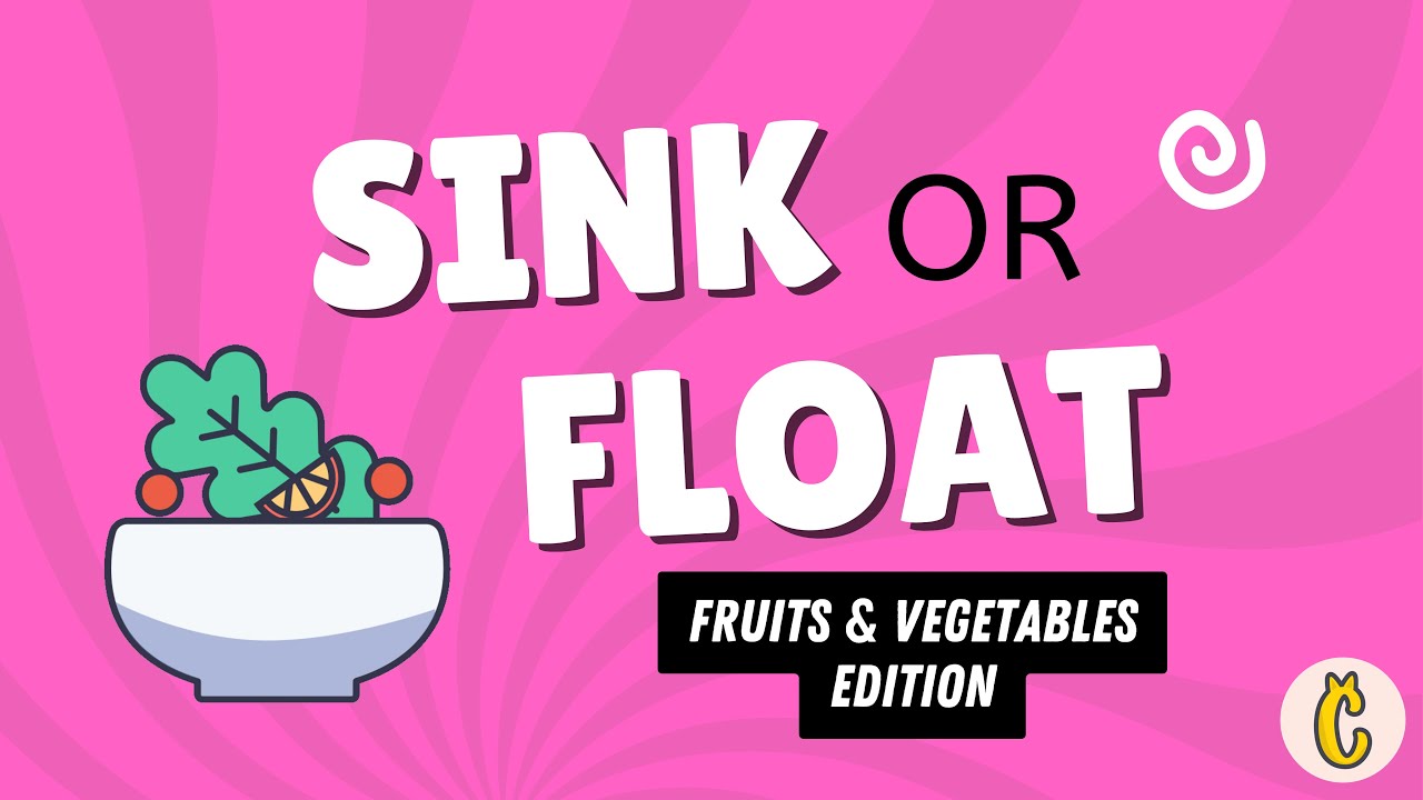 Sink or Float? Fruits & Vegetables Movement Game for Kids | Classroom ...