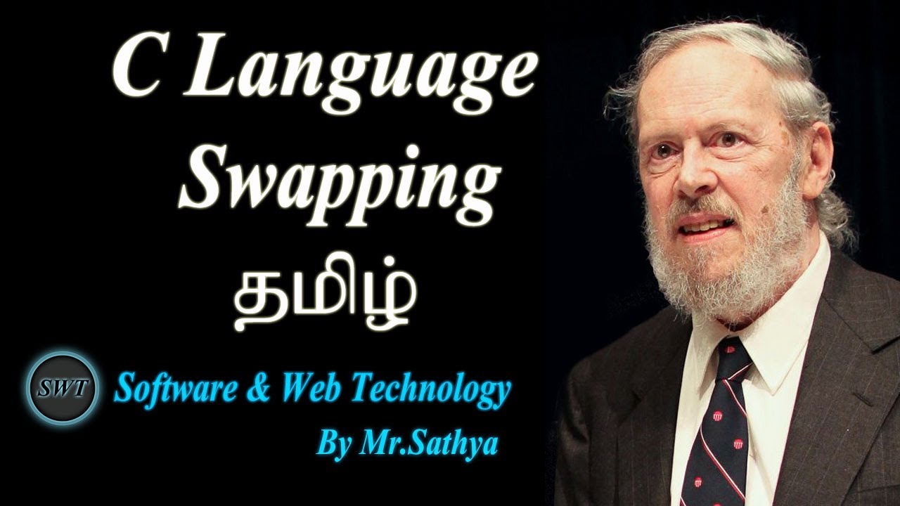 Swapping Concept Using C Language in Tamil - YouTube