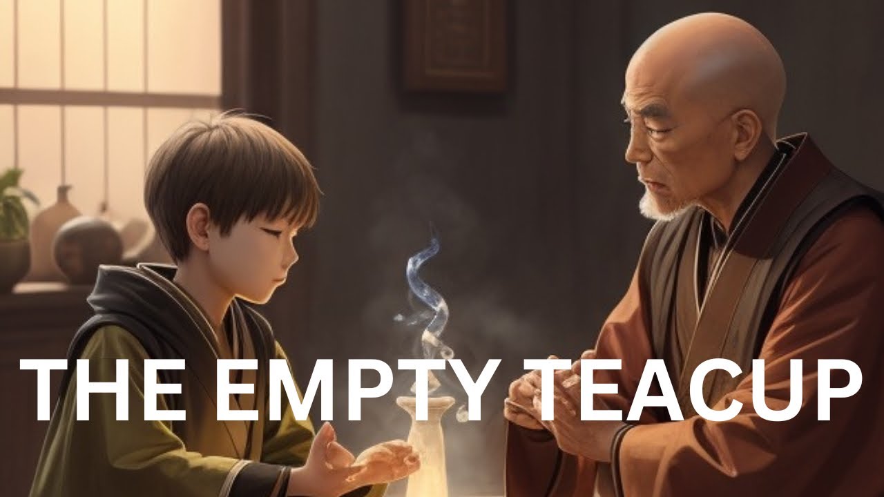 "Overflowing Wisdom: The Tale of the Emptied Teacup" || A Zen Story Of ...
