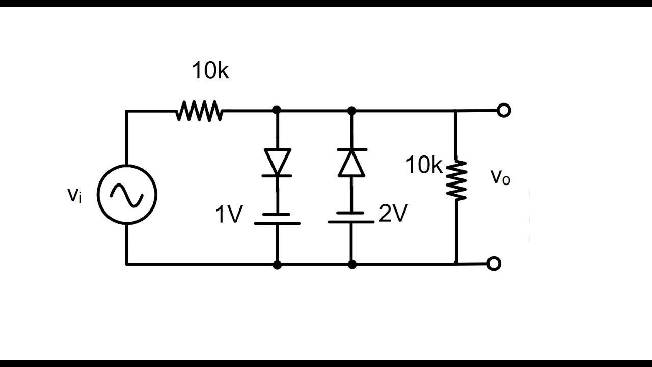 GATE 2014 Diode Clipper Circuit problem - YouTube