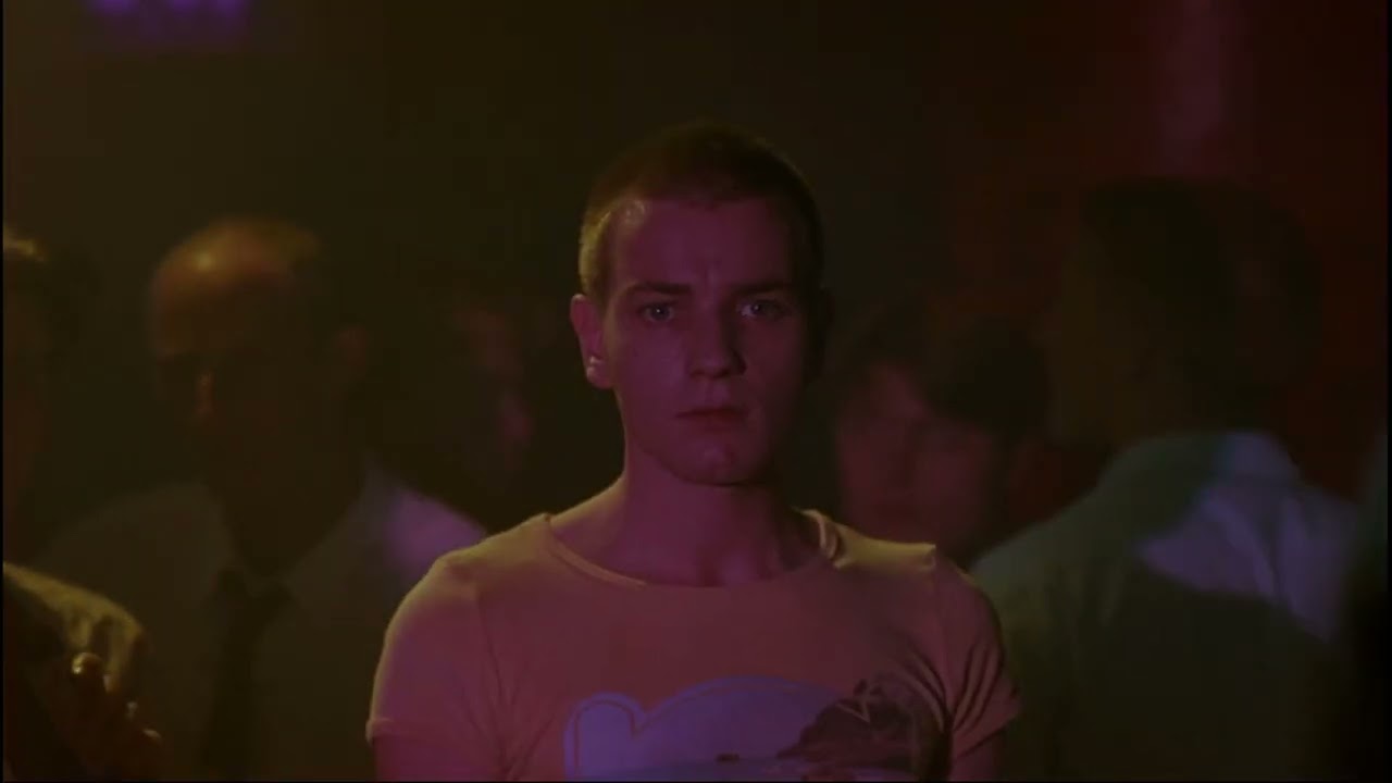 Trainspotting (1996) • Mark Renton approaches Diane • Disco and taxi ...