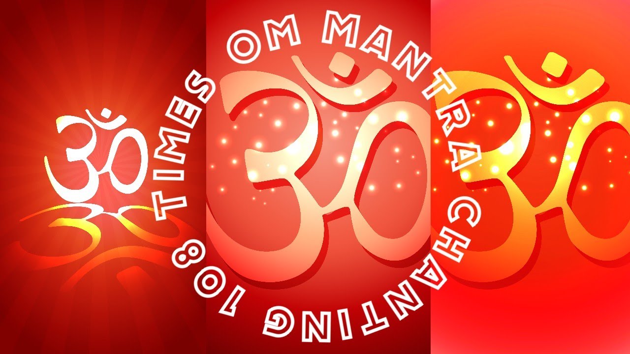 Om Mantra Chants 108 Times With Counter | ॐ Mantra Chanting Meditation ...