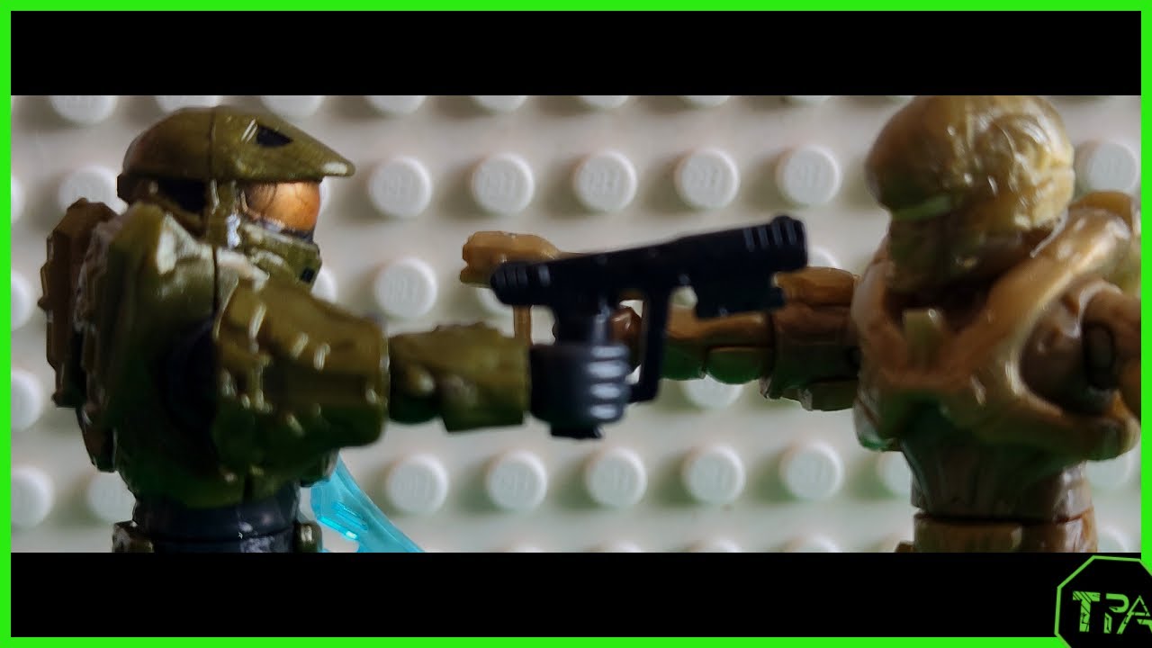Master Chief Fight Halo Stop Motion - YouTube