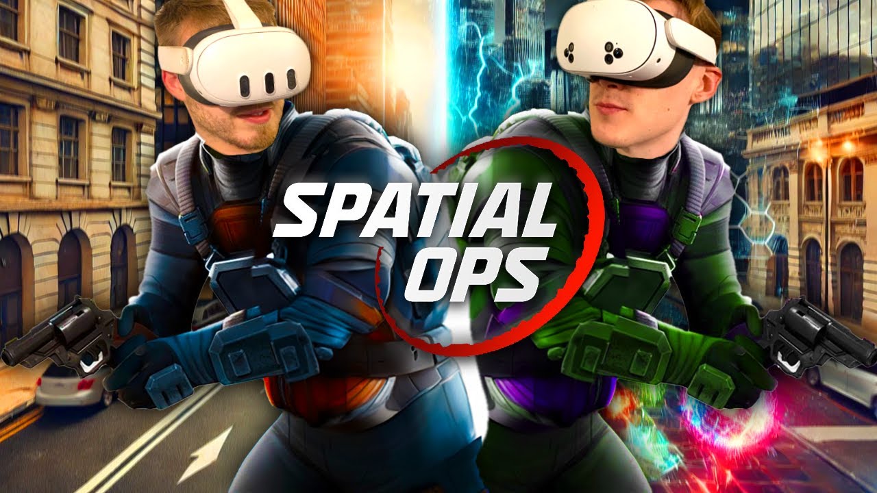 BEST Mixed Reality VR Shooter?! | Spatial Ops Gameplay (Meta Quest 3, Meta Quest 3S) - YouTube