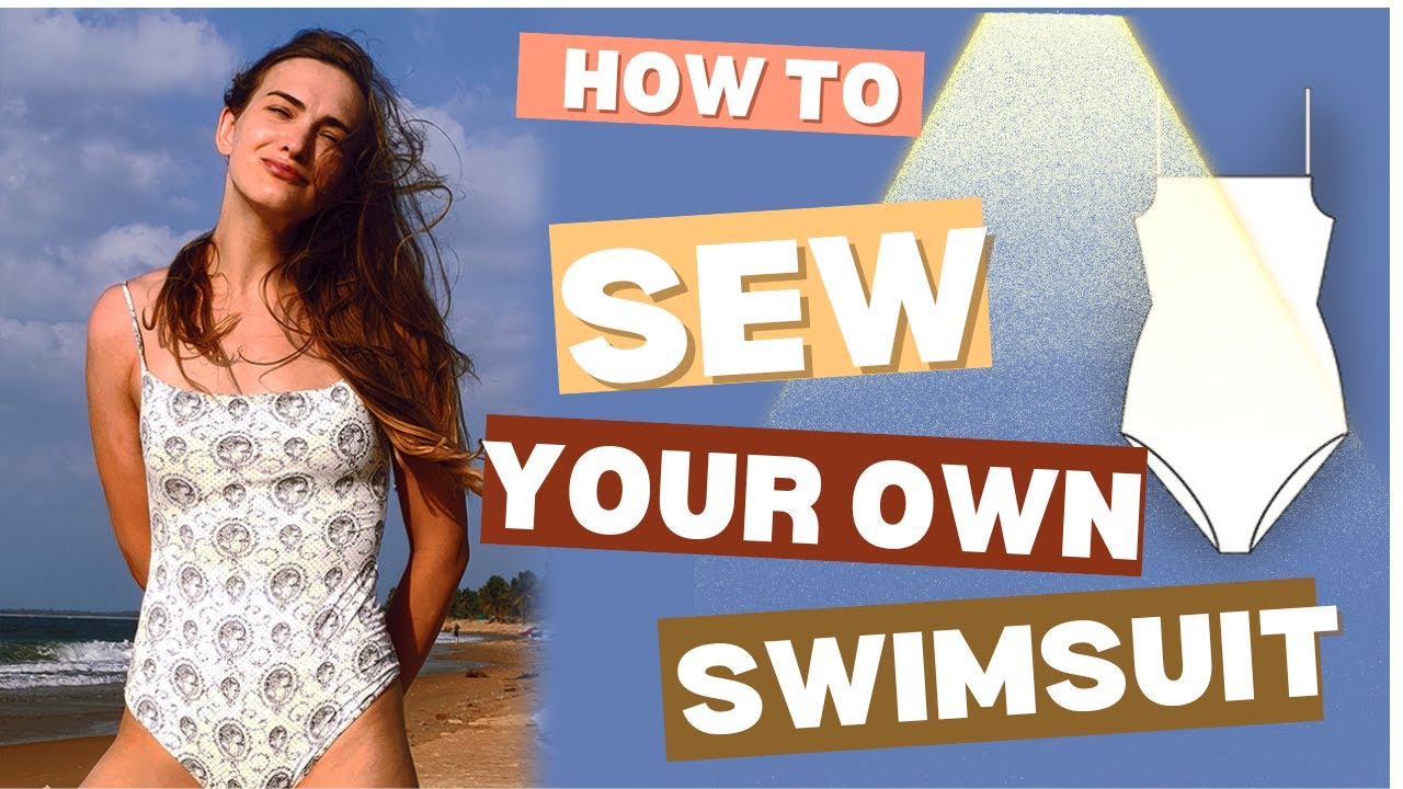 How to sew basic swimsuit? Tutorial with printable sewing pattern ...