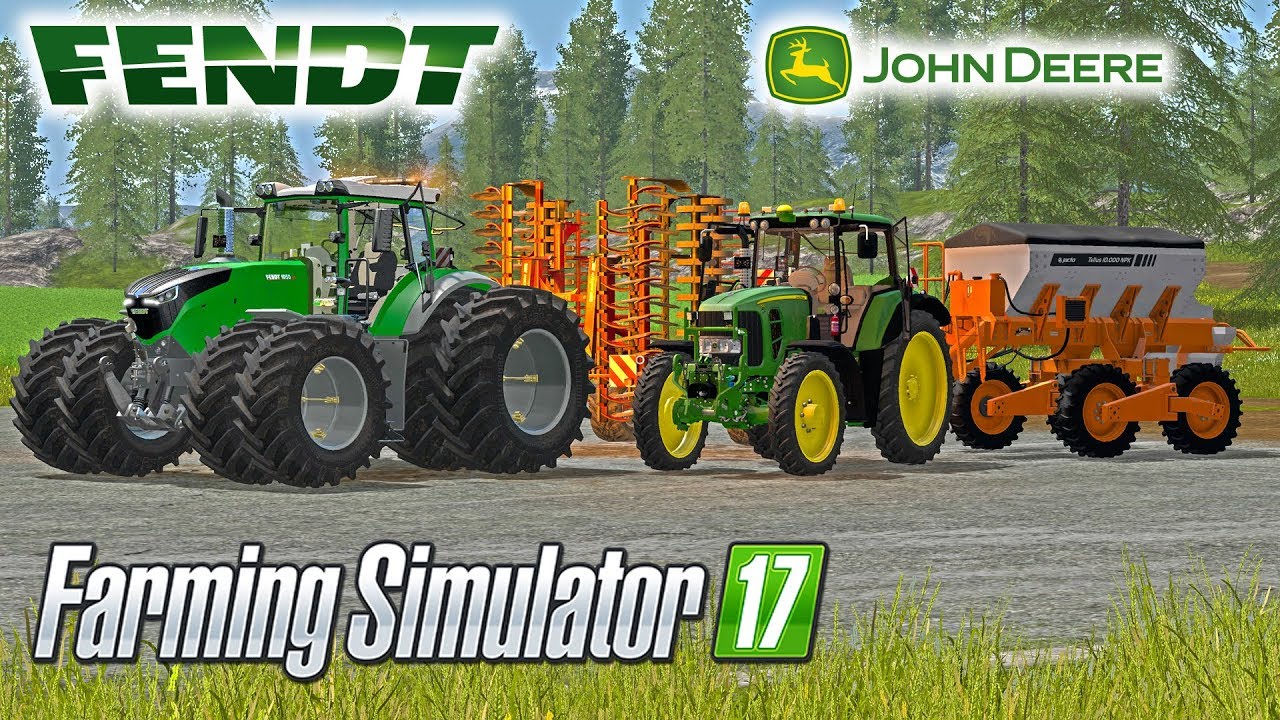 Powerful Tractors Mods | Farming Simulator 2017 | FS 2017 John Deere ...