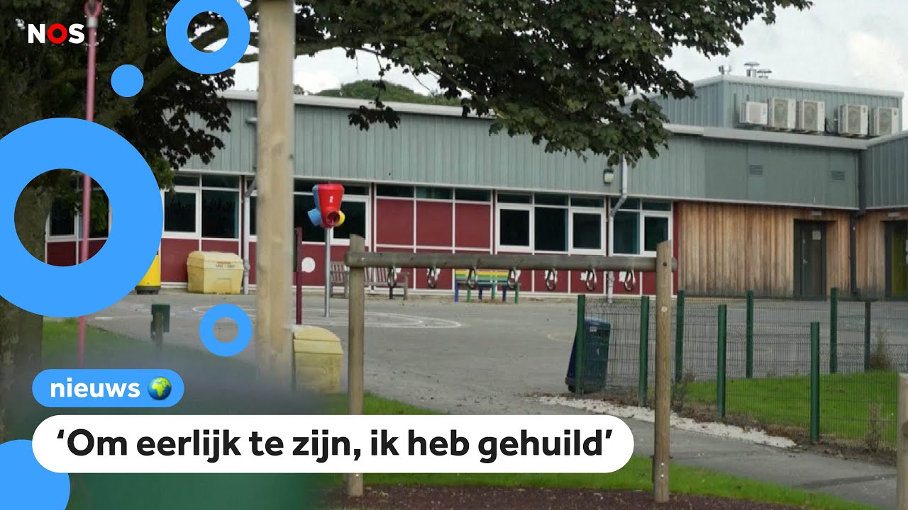 Engelse scholen dicht omdat plafonds kunnen instorten - YouTube