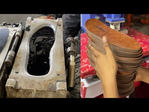 Live Sandal Manufacturing inside the factory 😳 - YouTube