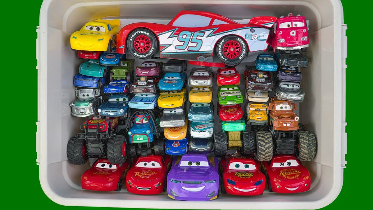 Lot of Disney Pixar Cars Unboxing Review | Big Box of Cars Toys ...