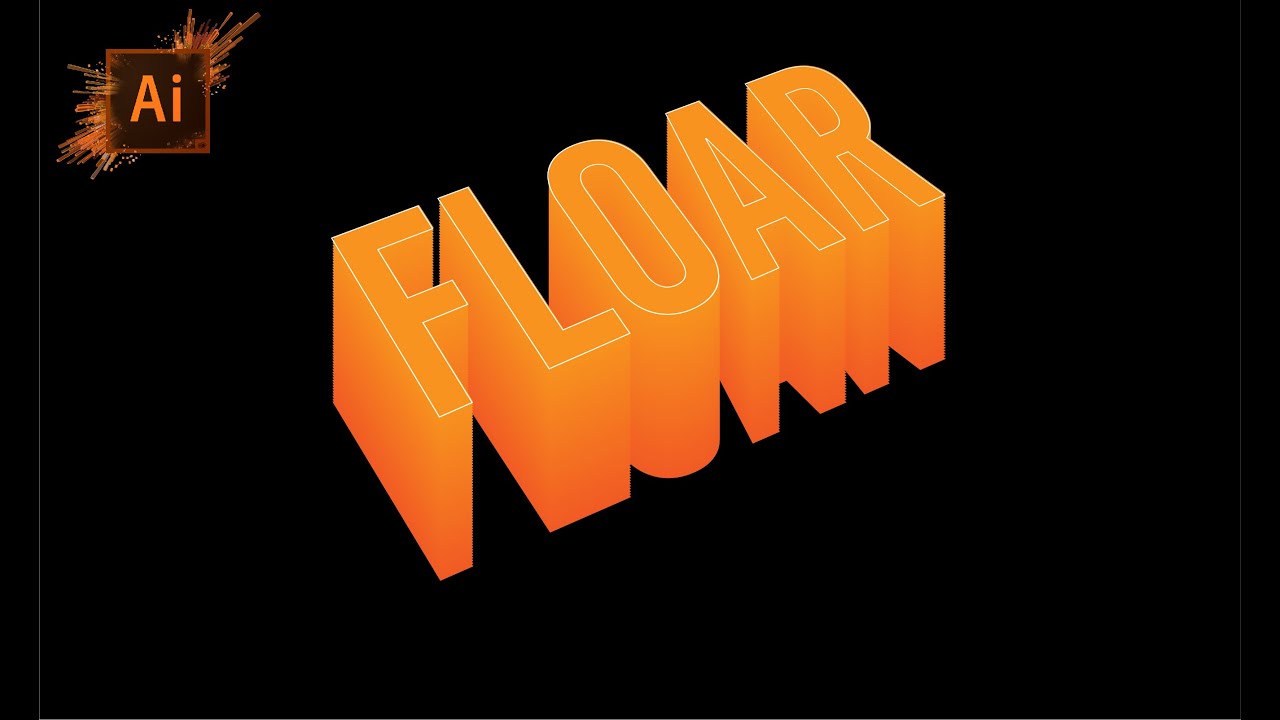 3D Typography Effect In Illustrator Illustrator Tutorial YouTube 3d-typography-effect-in-illustrator-illustrator-tutorial-youtube