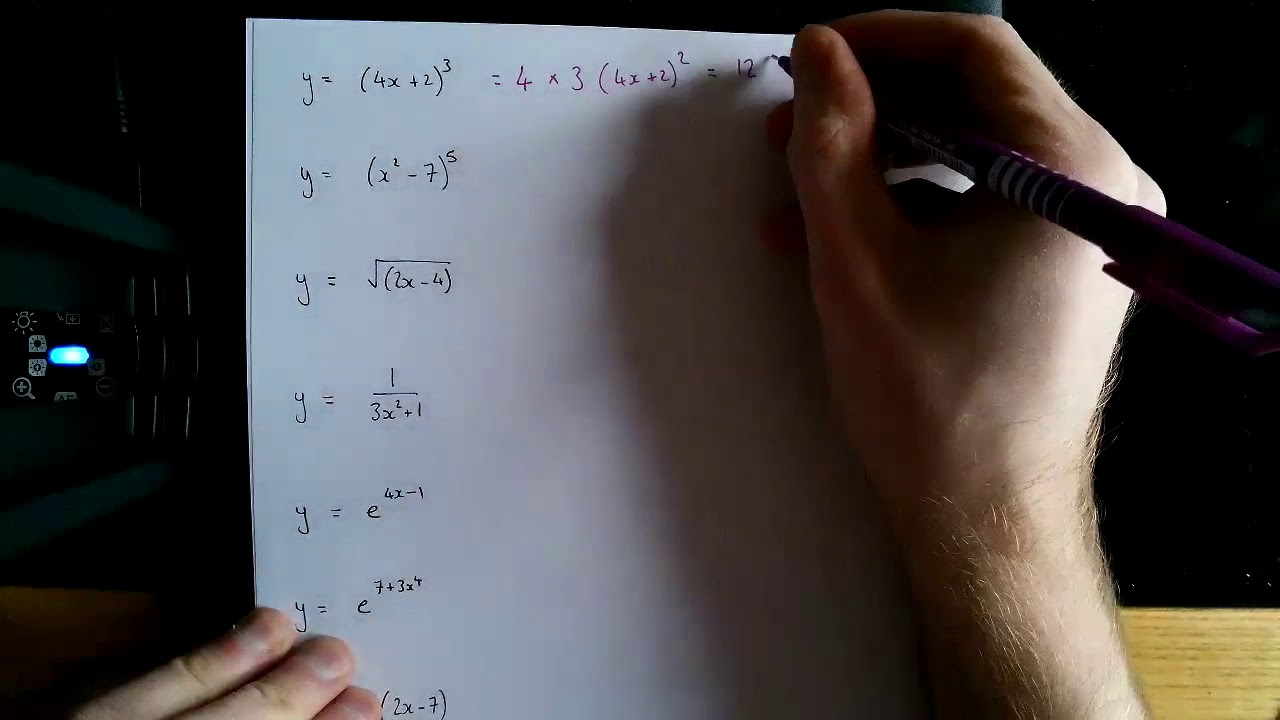 Differentiation 2: Part 5 Quick Chain Rule - YouTube