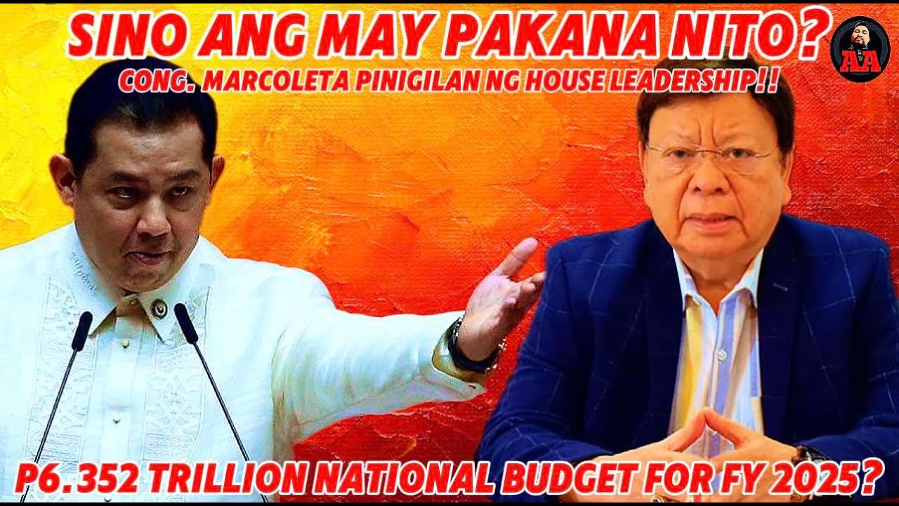 HOUSE LEADERSHIP PINIGILAN SI CONG. MARCOLETA NA MAGTANONG SA PLENARY ...