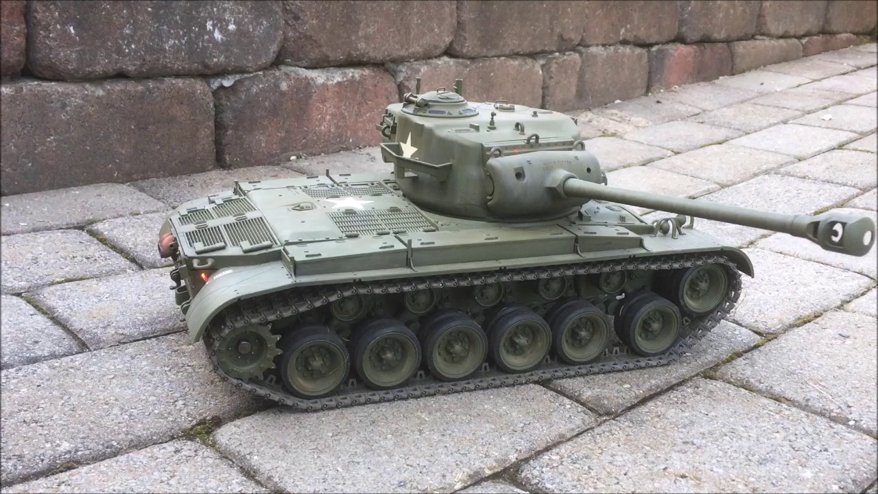 Tamiya Pershing and Sherman - YouTube
