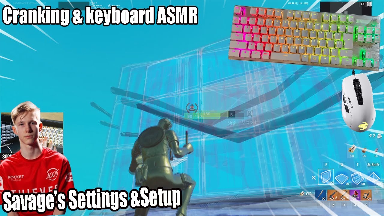 Free build with MrSavage's settings and setup | Keyboard ASMR - YouTube
