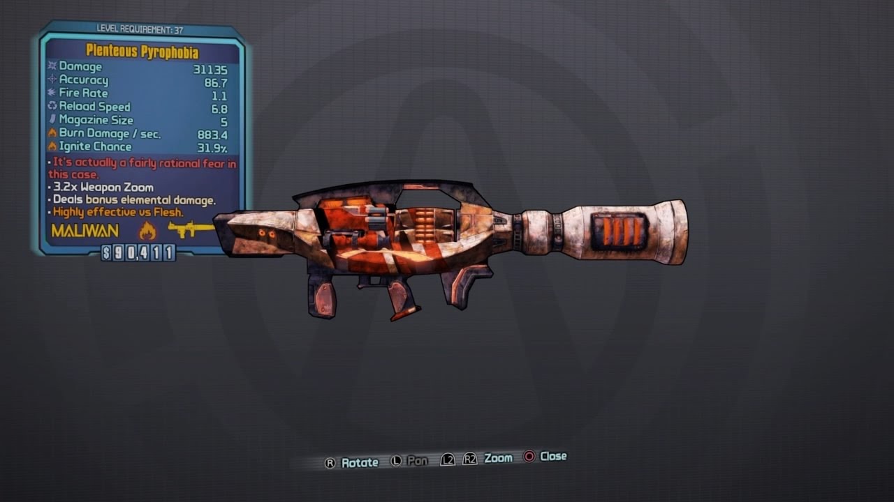 Borderlands 2: Pyrophobia (Legendary run #9) - YouTube