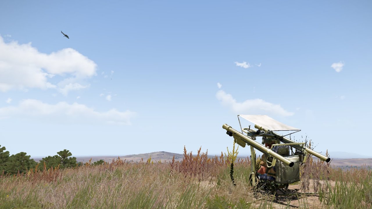 Ukraine IGLA POD shoots down 2 Russian K52 ALLIGATOR Helicopters Arma ...