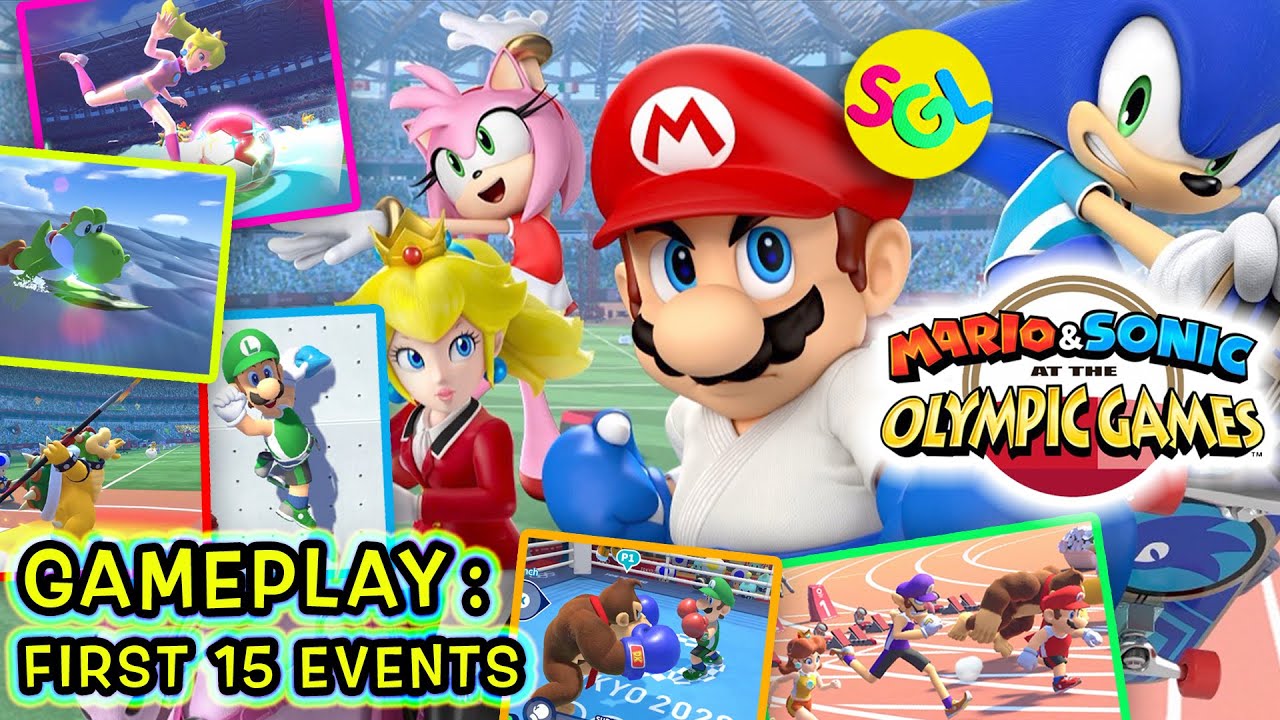 MARIO & SONIC at the OLYMPIC GAMES TOKYO 2020 by SEGA | Intro & 1 ...
