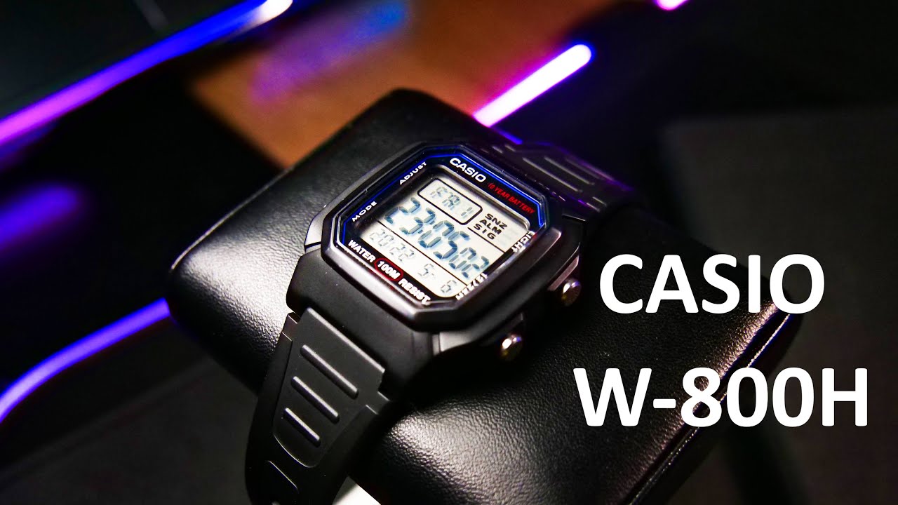 CASIO W-800H: ¿SERÁ UNA NUEVA LEYENDA? - YouTube