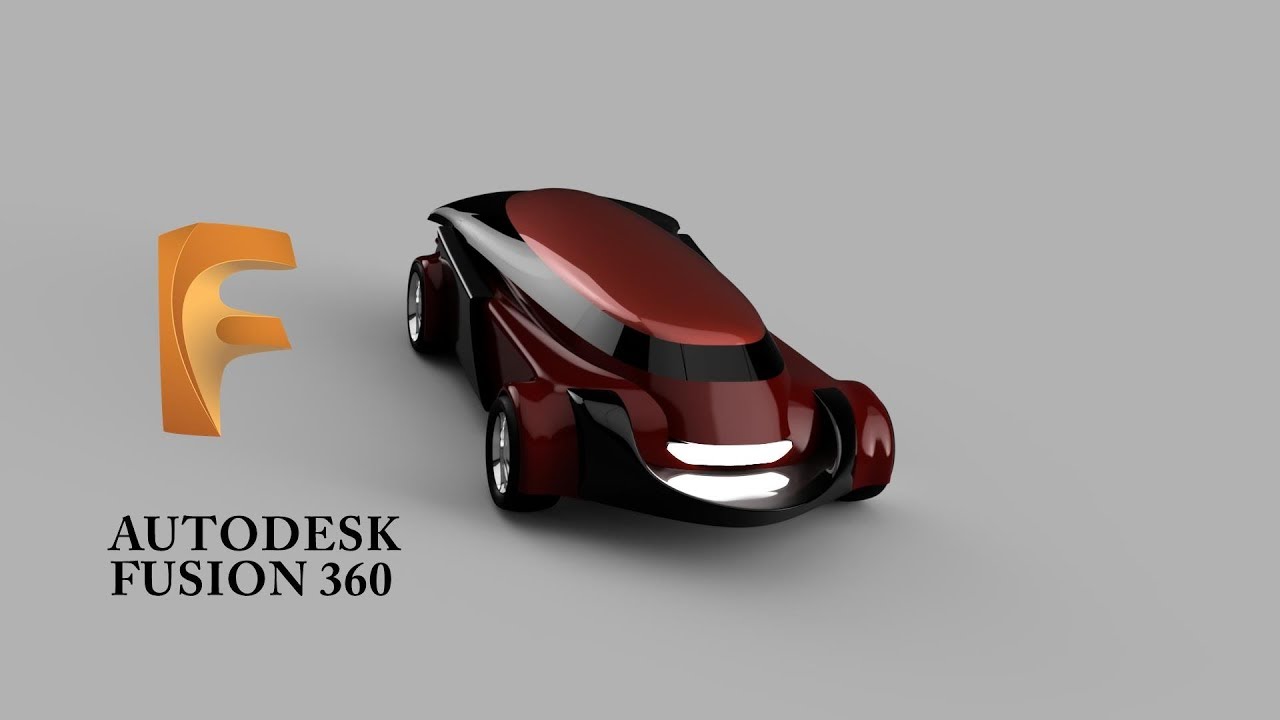Speed Run - Car Designing Future Cars in Autodesk Fusion 360 - YouTube
