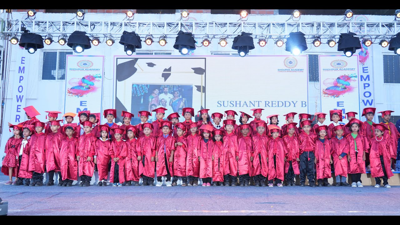 EMPOWER Annual day 2024-25: Welcome, Invocation song and graduation ...