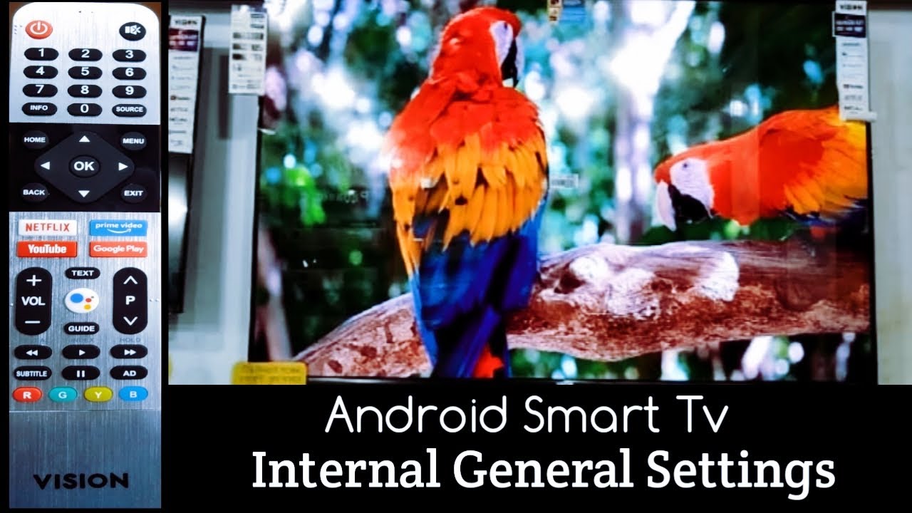 android smart tv setting | vision android tv setup | এন্ড্রয়েড টিভির ...