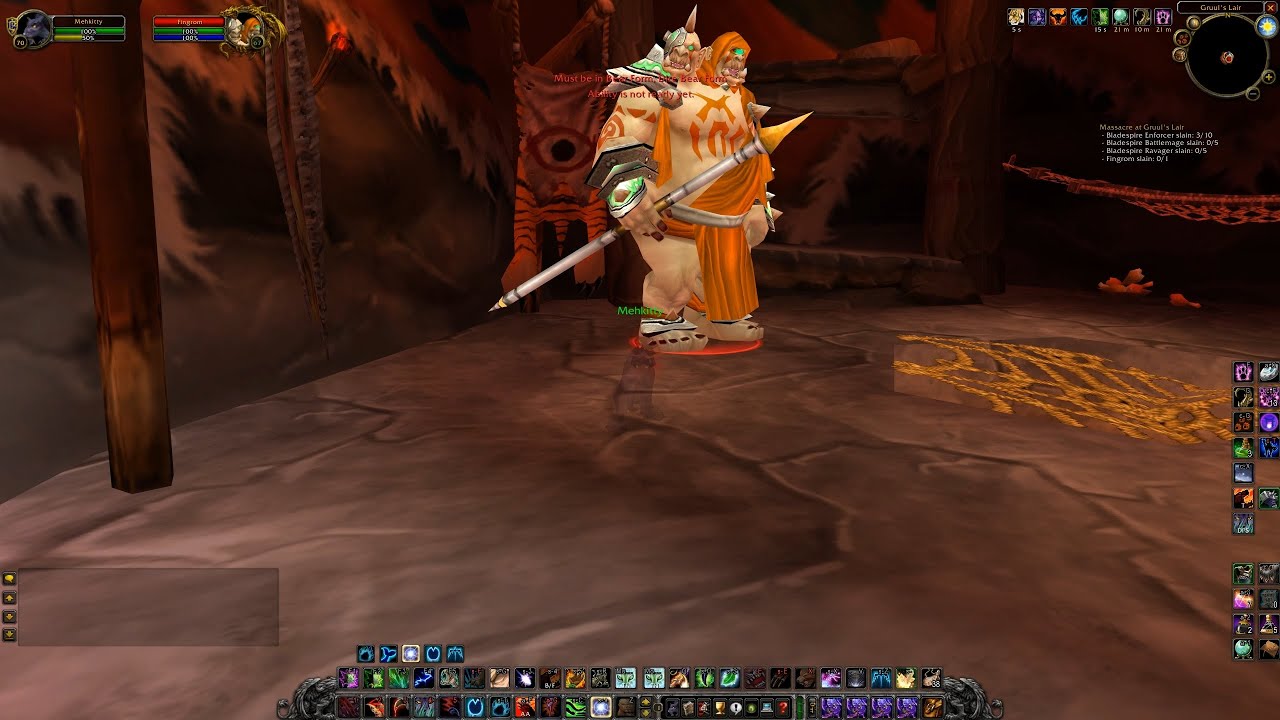 Massacre at Gruul's Lair, WoW TBC Quest - YouTube