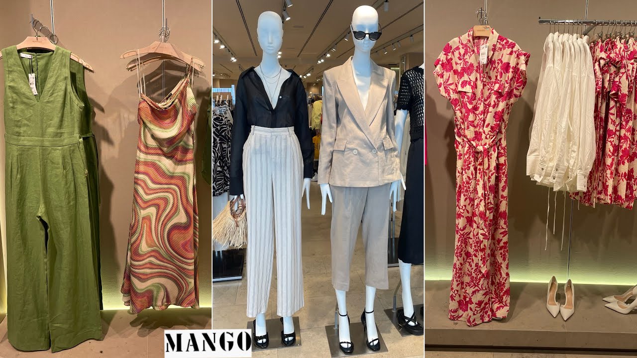 MANGO WOMEN’S NEW COLLECTION / APRIL 2024 - YouTube