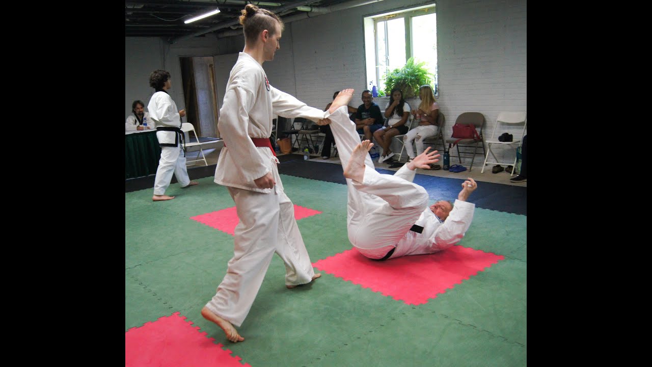 Basic Self-Defense Exercises, White Belt One Steps 4 - 6 - YouTube