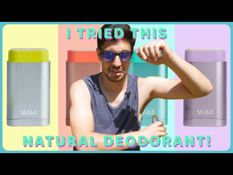 TRYING OUT WILD, A NATURAL AND PLASTIC WASTE FREE DEODORANT