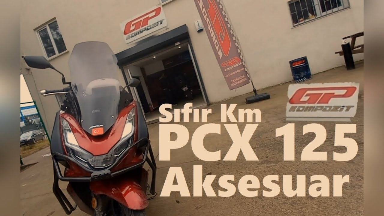 Sıfır PCX ile Gp Kompozit Fabrikasına Gittim | Aksesuar Taktırdık - YouTube