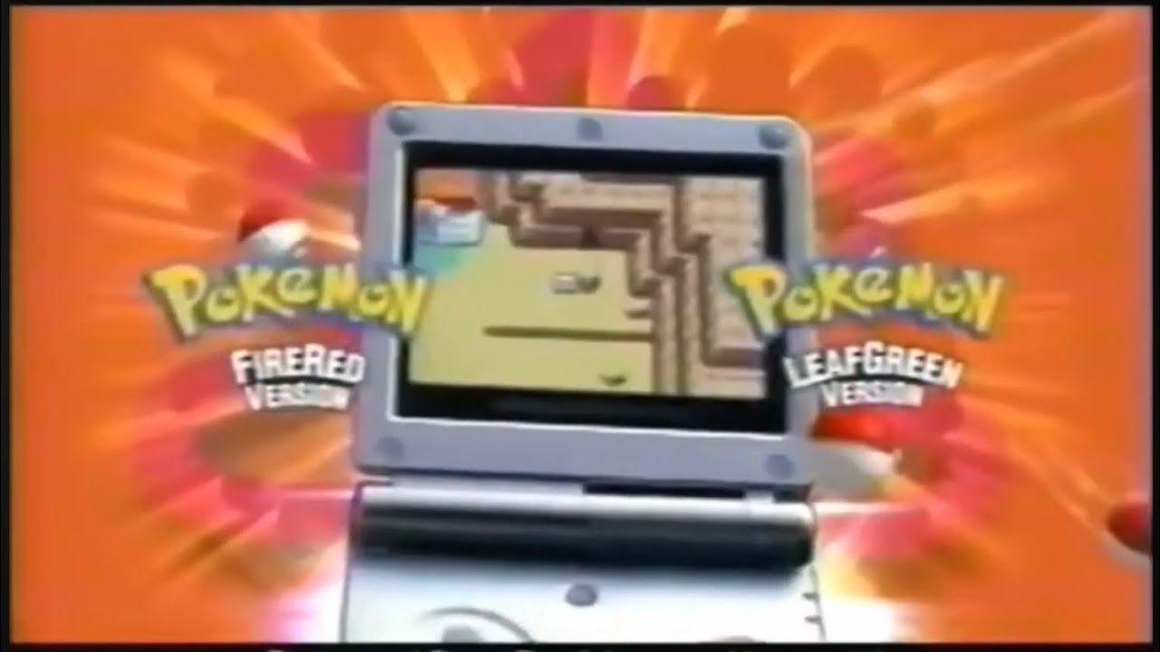 Pokémon Firered and Leafgreen Commercial -Wireless Communication - YouTube
