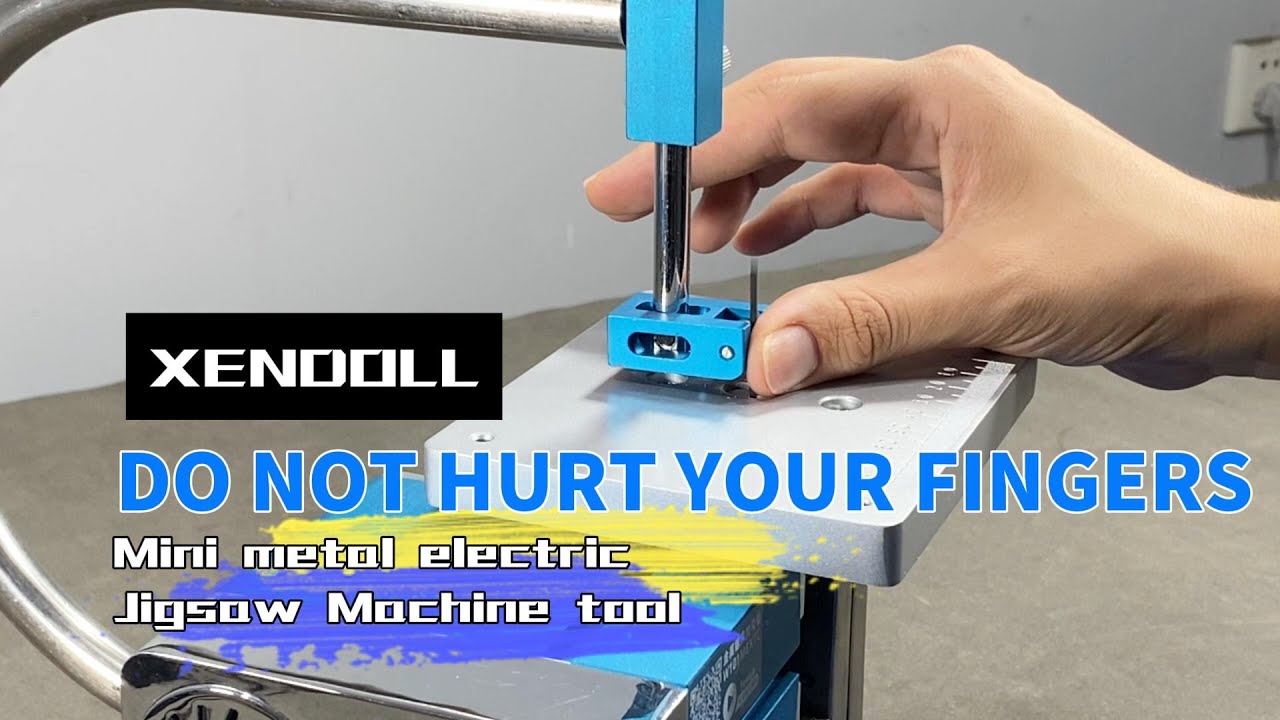 Mini metal ELECTRIC Jigsaw machine tool| DO NOT HURT YOUR FINGERS - YouTube